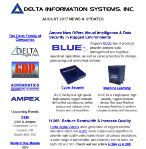 E-Newsletter - Delta Information Systems