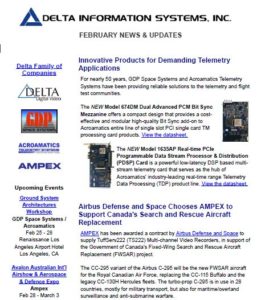E-Newsletter - Delta Information Systems