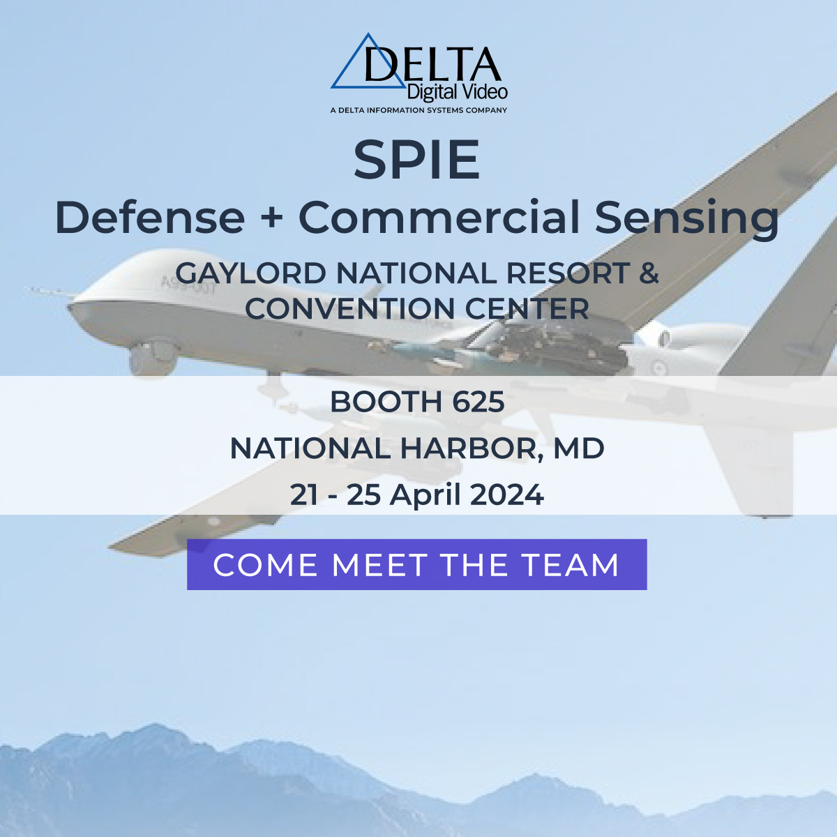 SPIE Defense + Commercial Sensing - Delta Information Systems